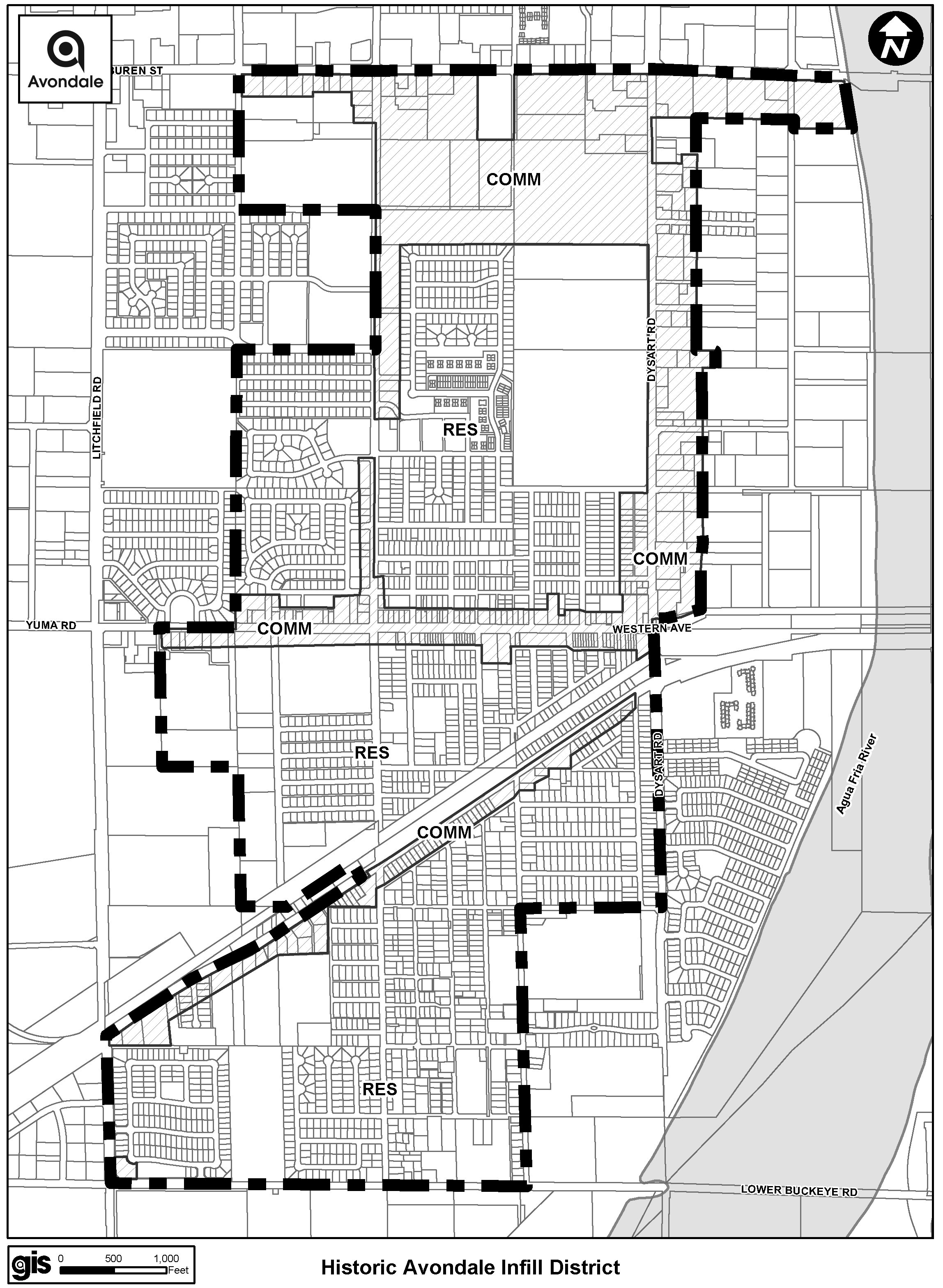 Avondale City Boundaries