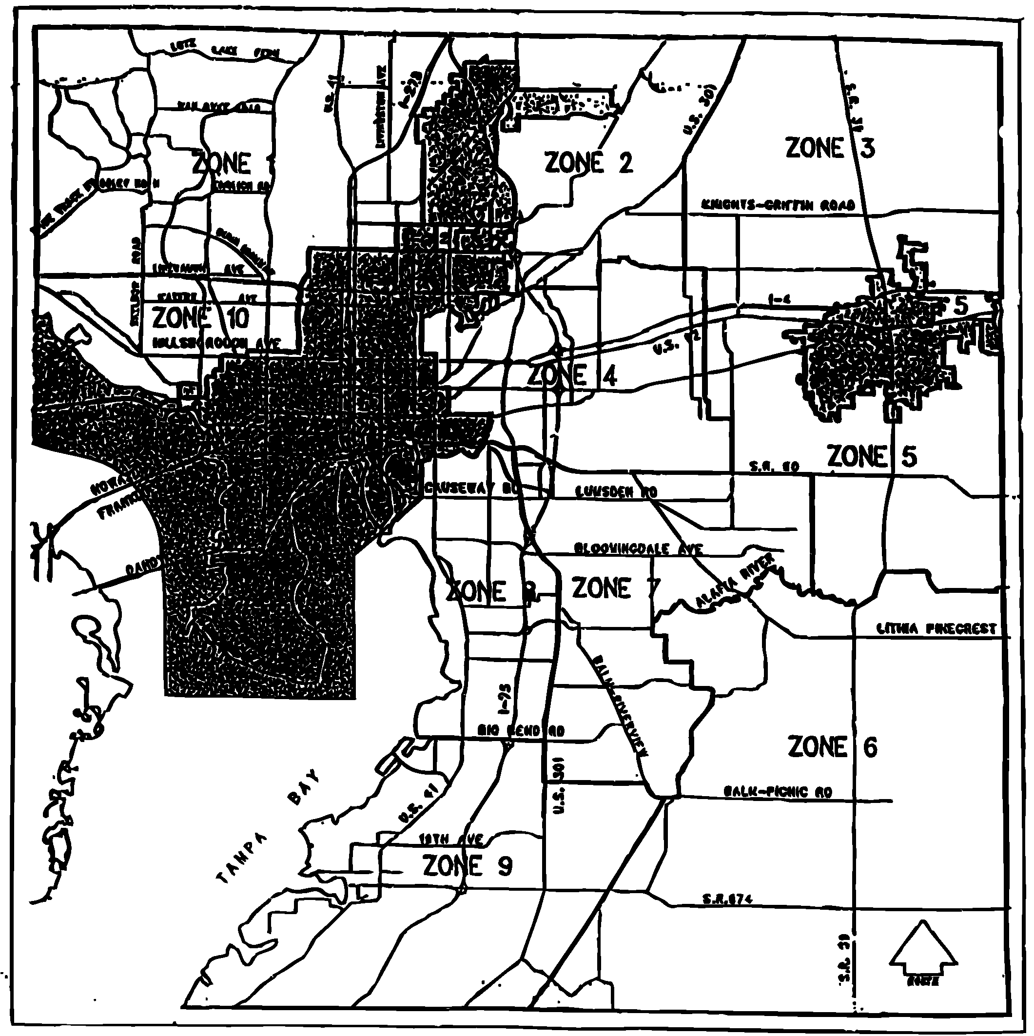 Hillsborough County Utilities Map - Management And Leadership