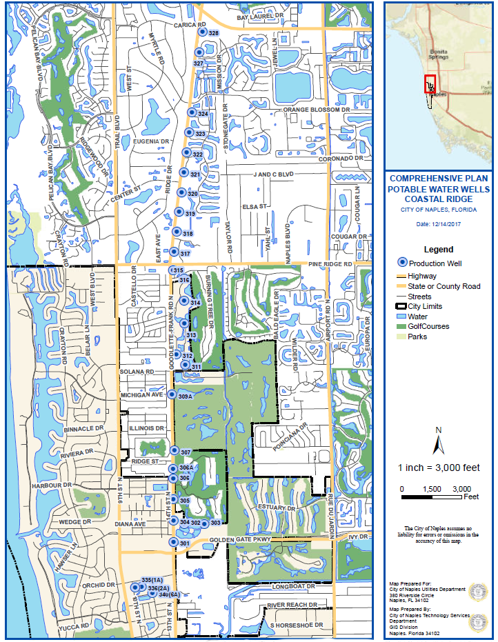 Road Map Naples Fl